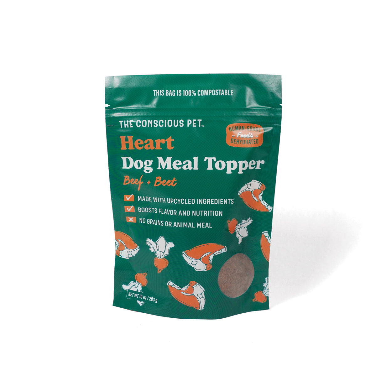 Beef & Beet Meal Topper - Heart Support – The Conscious Pet